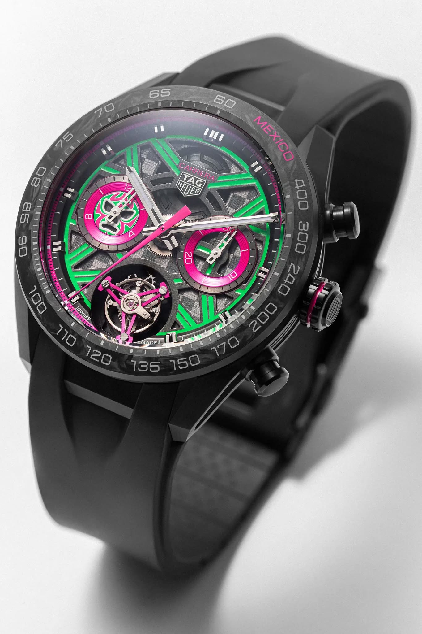 TAG Heuer Carrera Chronograph Extreme Sport Tourbillon Mexico Edition ...